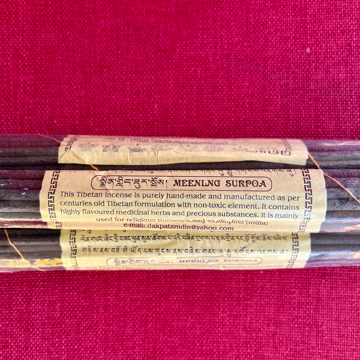 Dakpa Tamdin Kalimpong Incense - Jalu Jems - Buddhist Supplies Australia