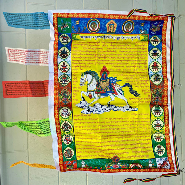 Windhorse Prayer Flag Jalu Jems Buddhist Supplies Australia