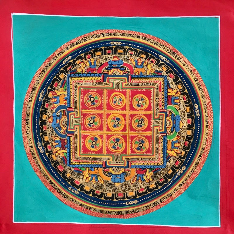 MANDALA PAINTINGS - Jalu Jems - Buddhist Supplies Australia